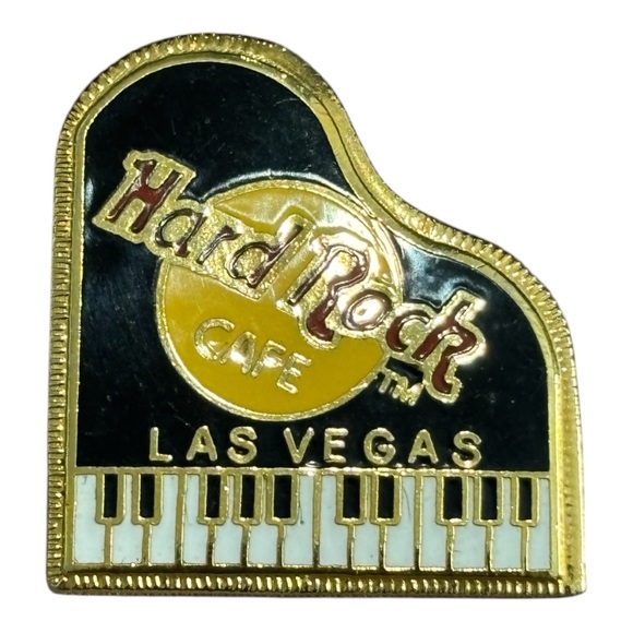 Hard Rock Cafe | Accessories | Vintage Hard Rock Cafe Las Vegas Gold ...